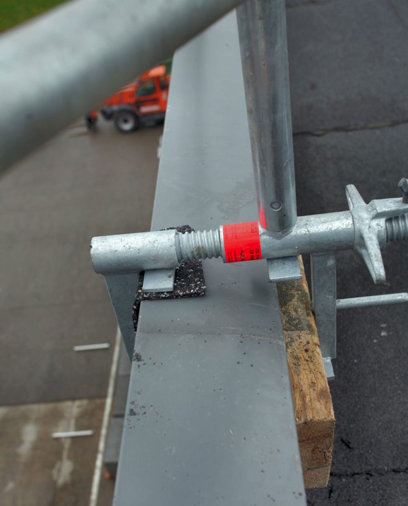 Roof Safety With Layher's Edge Protection | Layher NA