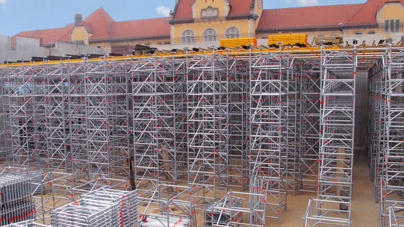 Heavy-duty Scaffold Towers & Shoring/Propping | Layher NA