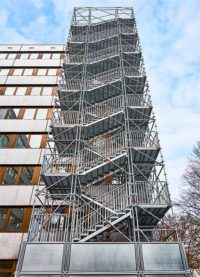 Public Access Stairs | Layher Stair Tower Systems | Layher NA