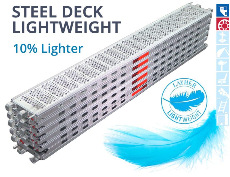 Layher Steel Deck LW | Lightweight Scaffold Deck System